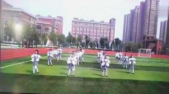 小学生啦啦操舞蹈视频,学习吧