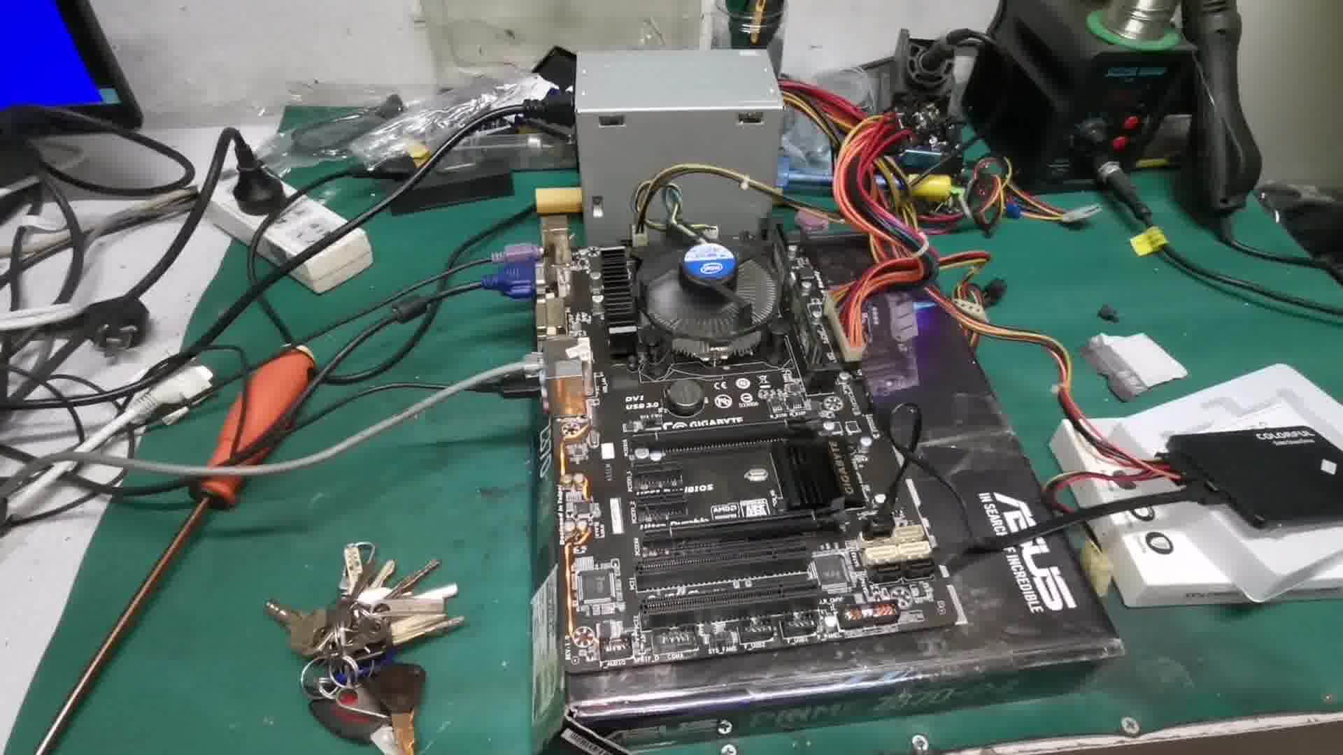 这个故障太奇葩了,想不到CPU也会坏,替换大法才找出.