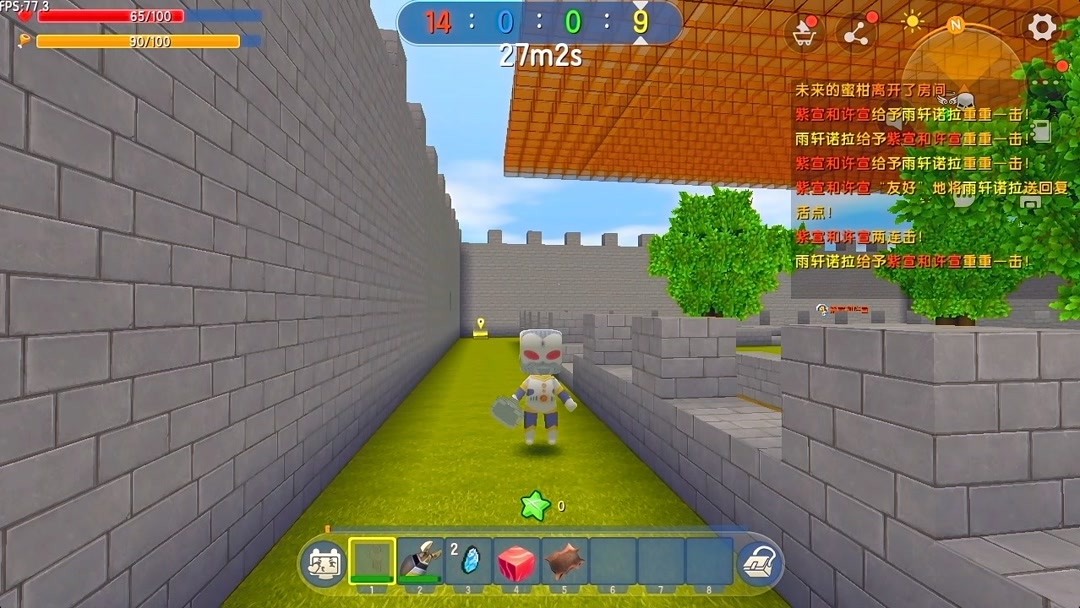 迷你世界奥特之王60:拿出金拖鞋,威力如何呢