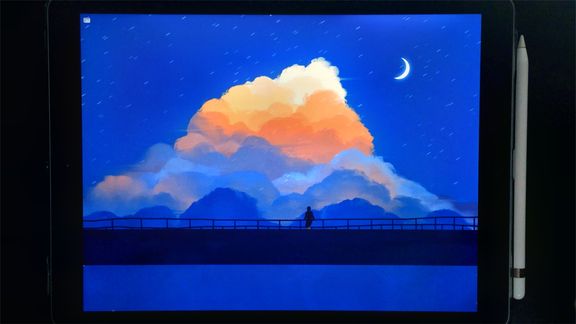 【Procreate】这么漂亮的iPad绘画教程,你不试试吗