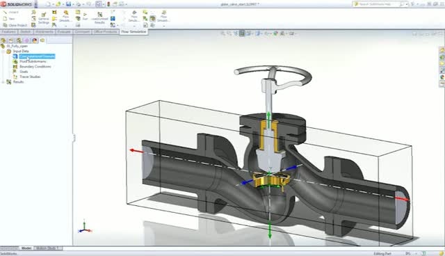 SolidWorks Flow Simulation 使得计算流体力学不再复杂