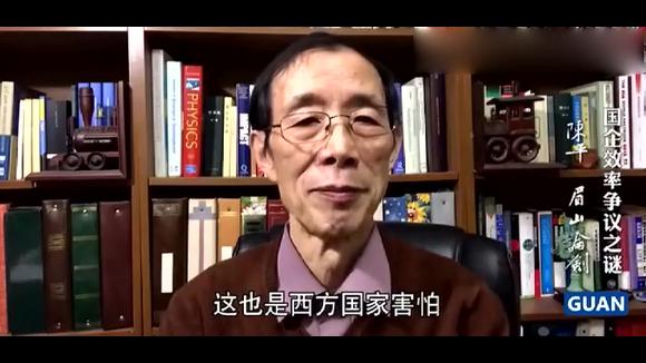 陈平教授:有人说国企没有效率,那是没有明白国企存在的意义!