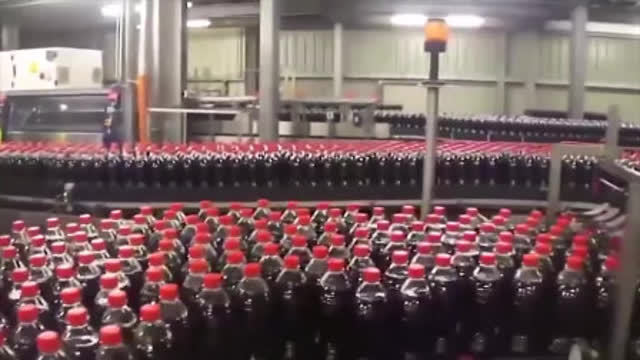 可乐的生产制造流程规模宏大,大企业就是不一样啊