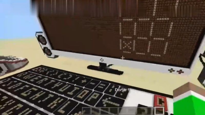 我的世界牛人制作红石电脑