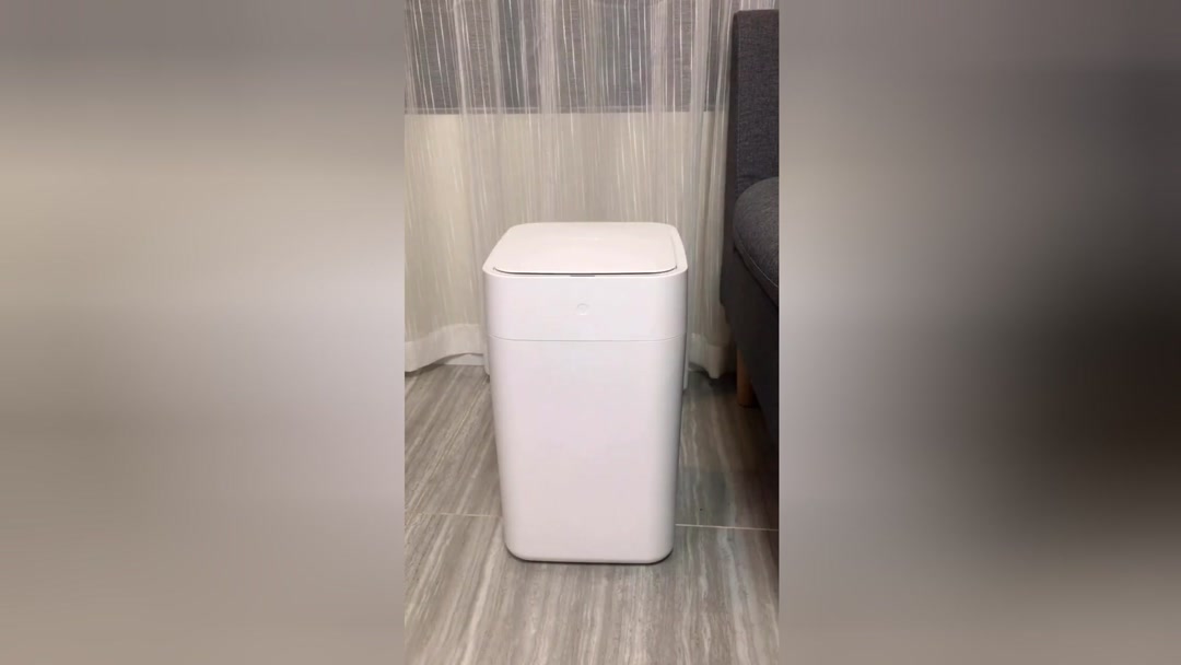 小米智能垃圾桶,能自动打包套垃圾袋,懒人必备#我怎么这么有品 @...