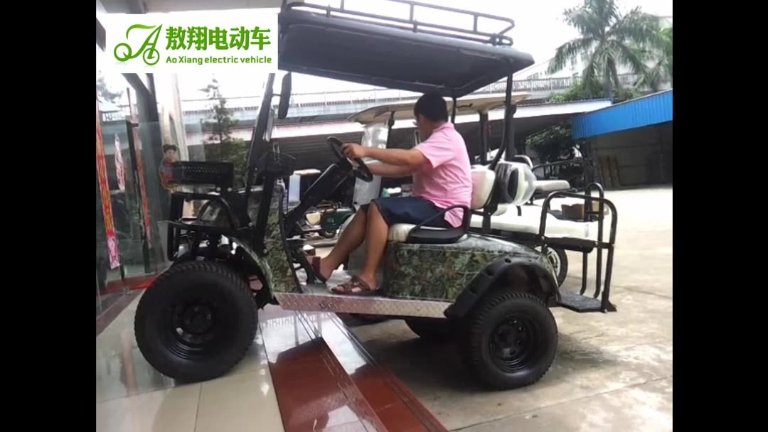 敖翔四轮电动车,四驱越野电动车爬坡