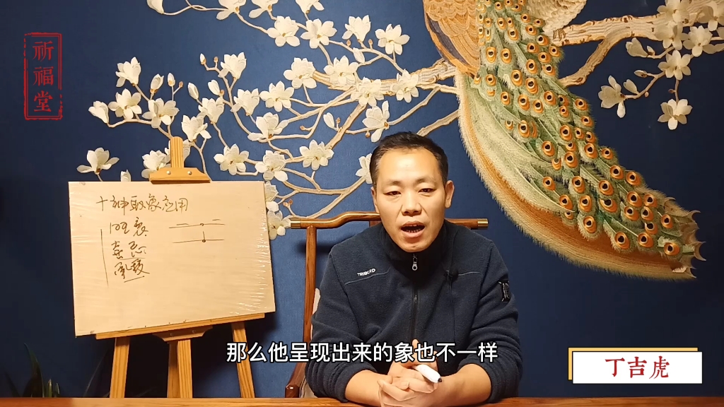 十神类象的取象原理和取象规则,丁吉虎讲十神类象在四柱中的应用,丁...