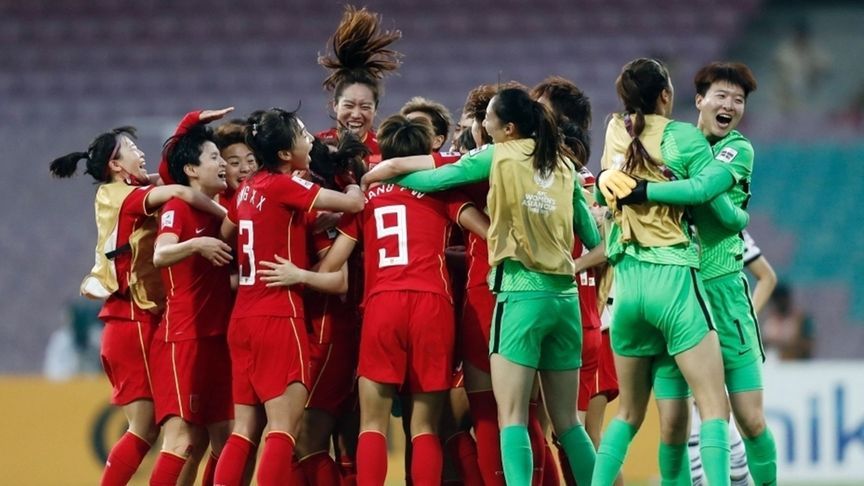 中国女足世界排名