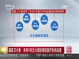 [中国新闻]国家卫计委:未来5年五大指标调控医疗机构设置