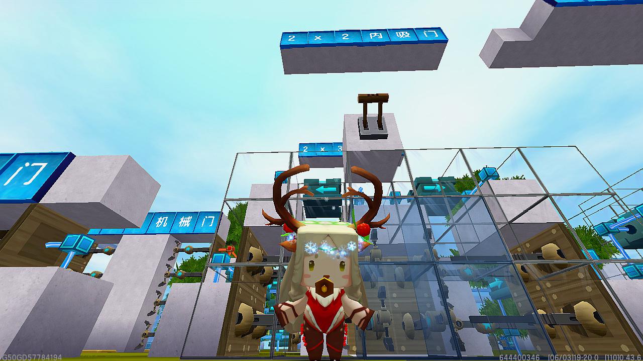 迷你世界叮叮当:叮叮当制作玻璃隐藏门