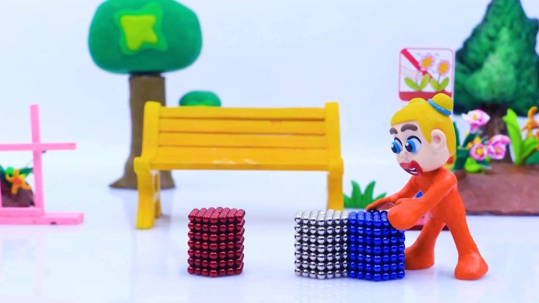 橡皮泥人动画:照顾宝宝的橡皮泥人!太有爱了-汤米卡通