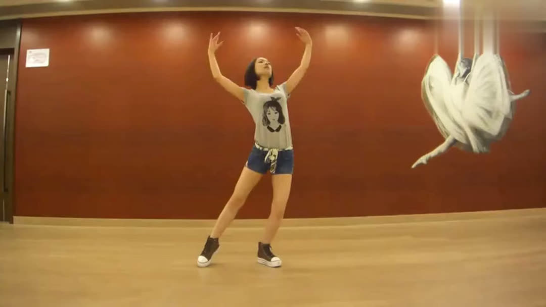 《美丽的神话》舞蹈教学视频 看着心动