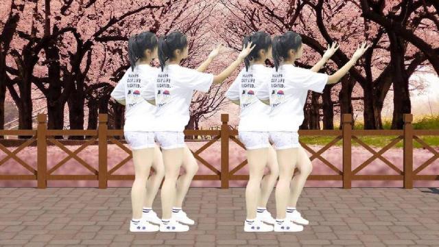 一首情歌《爱你恨你却想你》,歌曲旋律优美,美女舞步轻盈欢快