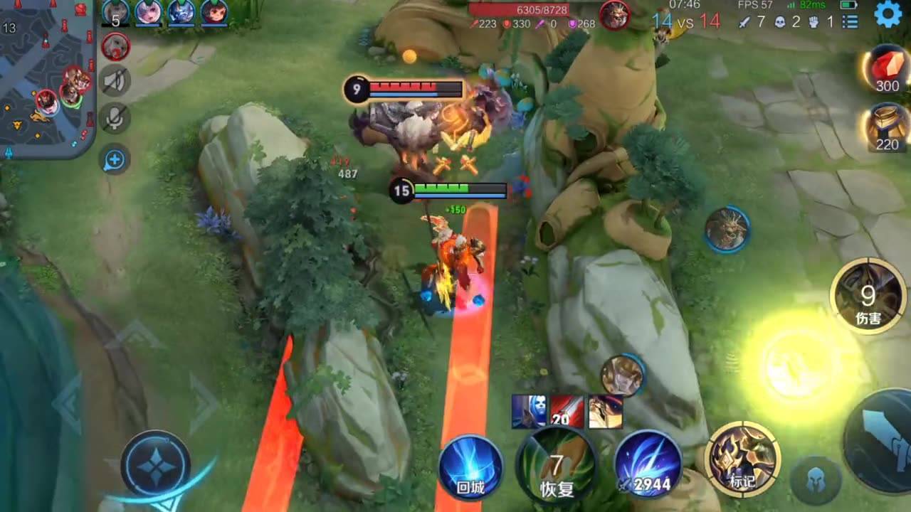 精准计算伤害数值,实现丝血反杀壮举。