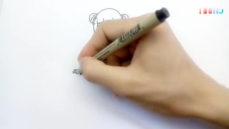 简单好看的叶罗丽精灵梦齐娜简笔画,画法简单易学,同学们都喜欢