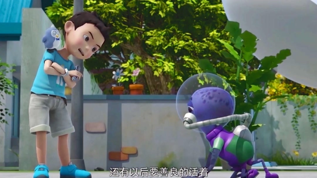 咖宝车神:小咖和咖包车神打败宇宙海盗咕叽咕叽,宇宙海盗投降了