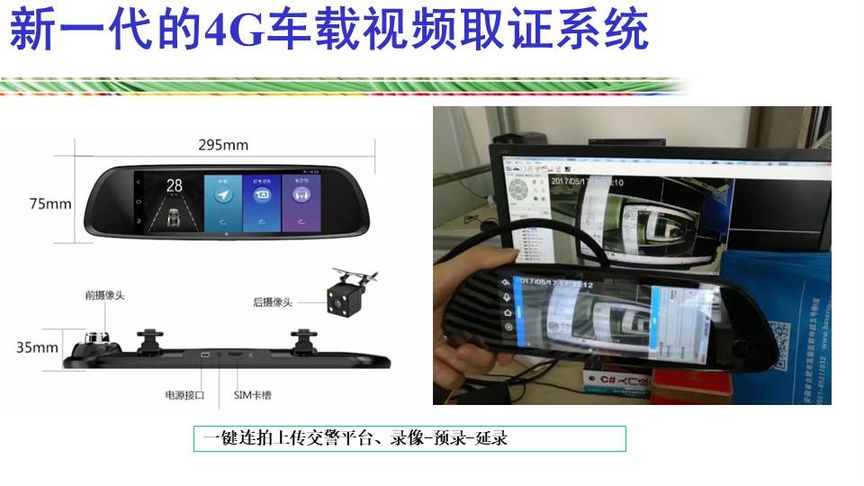 第一代安卓系统4G无线图传高清智能行车记录仪