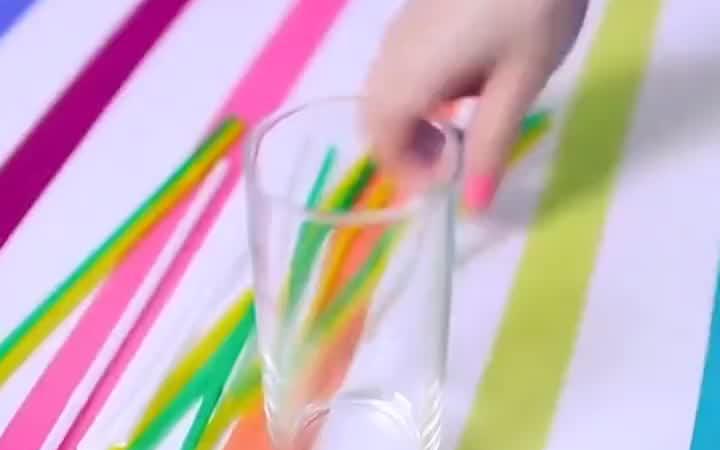 关于吸管的那些绝活用法,快来学学吧!
