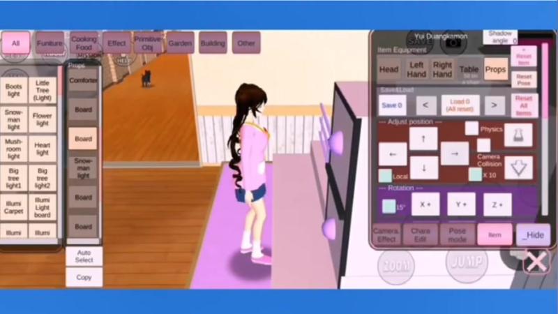 樱花校园模拟器:教你制作超简单的婴儿床~