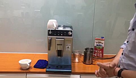 德龙ETAM29.510.SB全自动咖啡机卡布操作视频