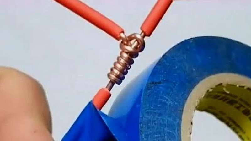 「视频」T型接线如何缠绕胶带