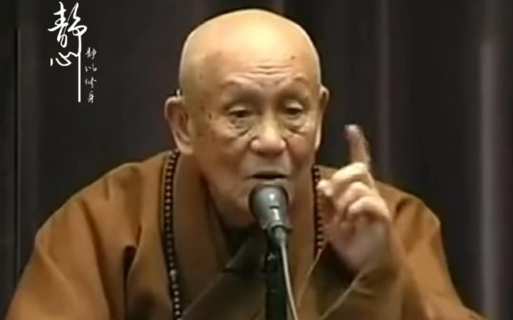 梦参长老:我是小学没毕业的,我没有世间的文化,我讲,我用的不是我现生...