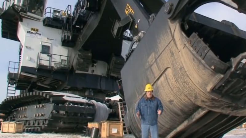 全球最大的工程机械,人类在它面前犹如蚂蚁一般!