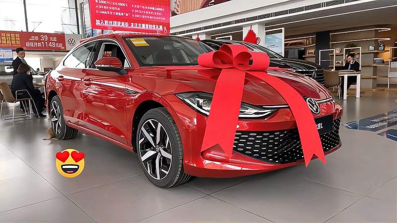 2022款大众全凌度L来了,掀背造型+贯穿尾灯