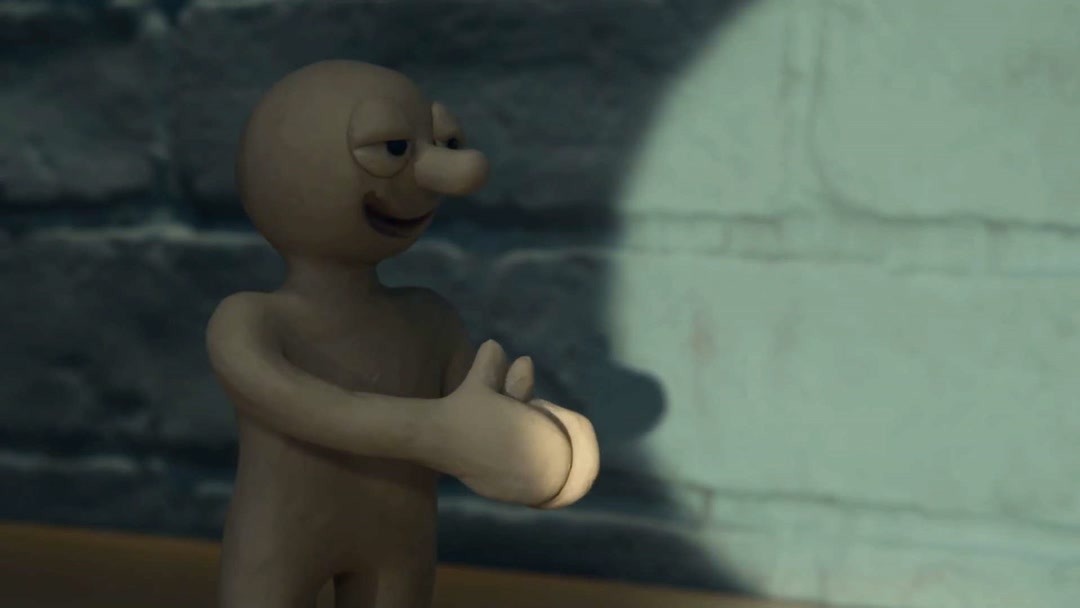 搞笑的小泥人 第4集 影子游戏