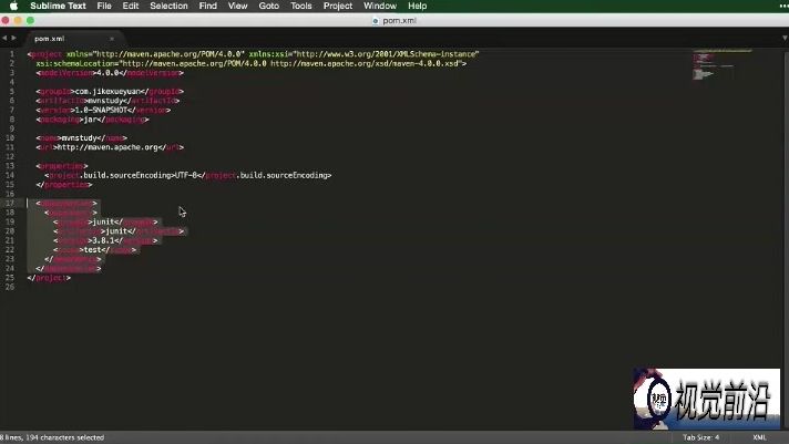 JAVA中如何使用命令行工具构建一个 Maven 项目