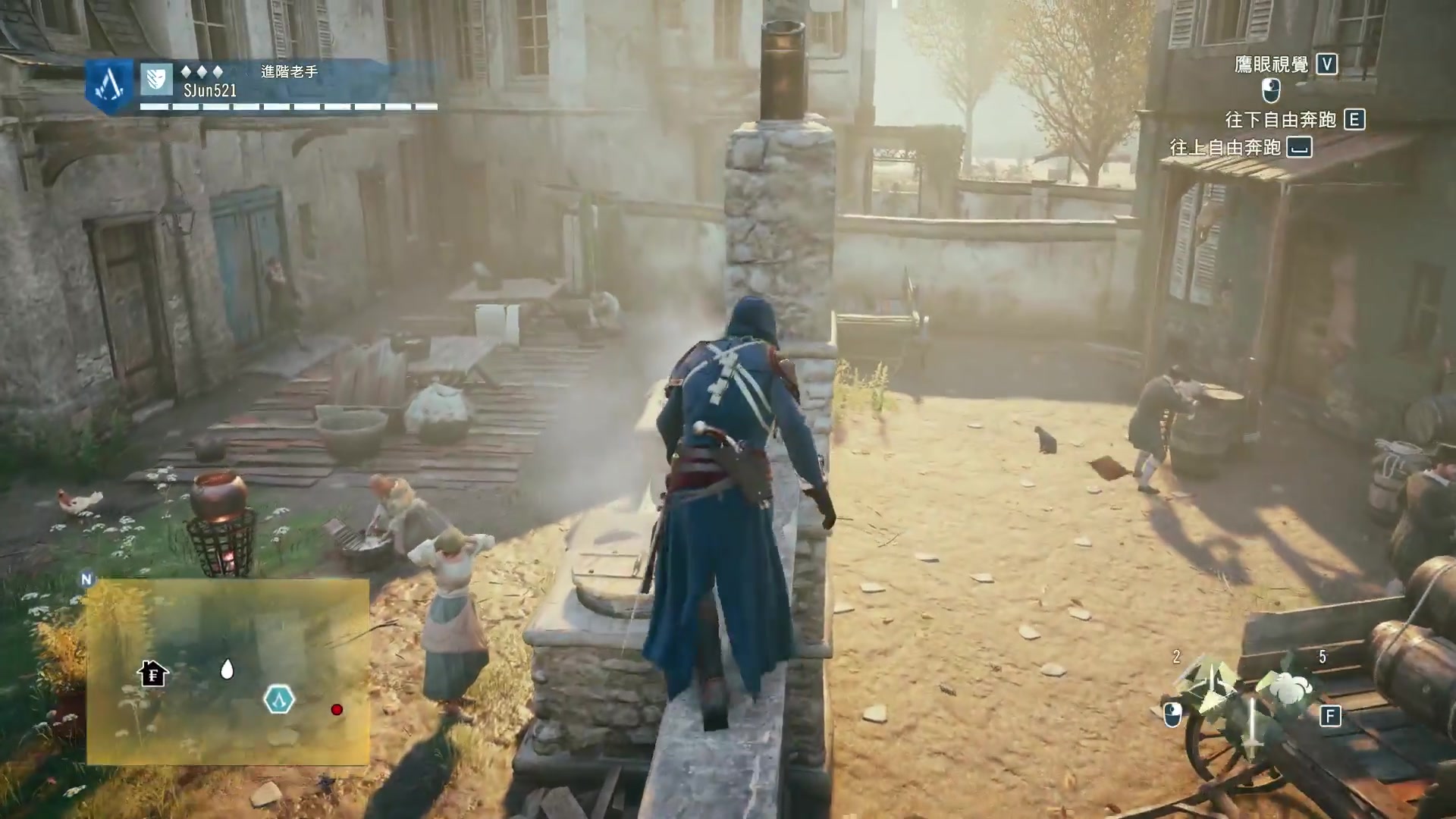 【蛋黄解说】刺客信条:大革命直播解说13期(同伴任务)