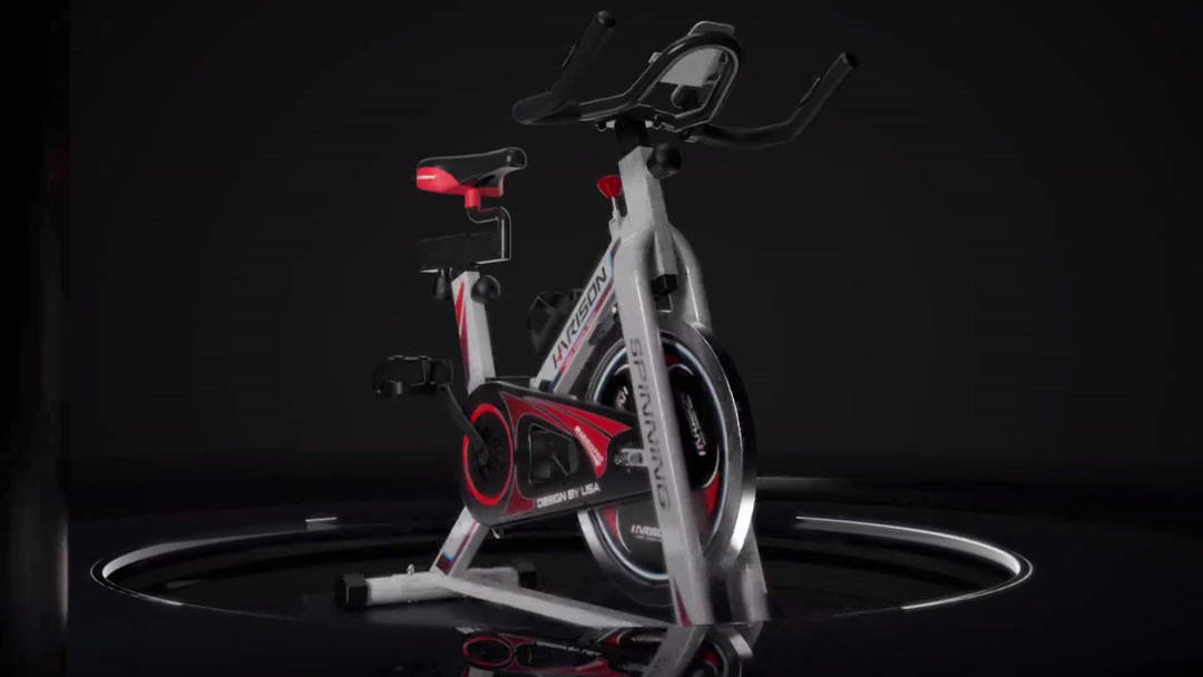 美国汉臣HARISON健身器材家用动感单车B1850PRO