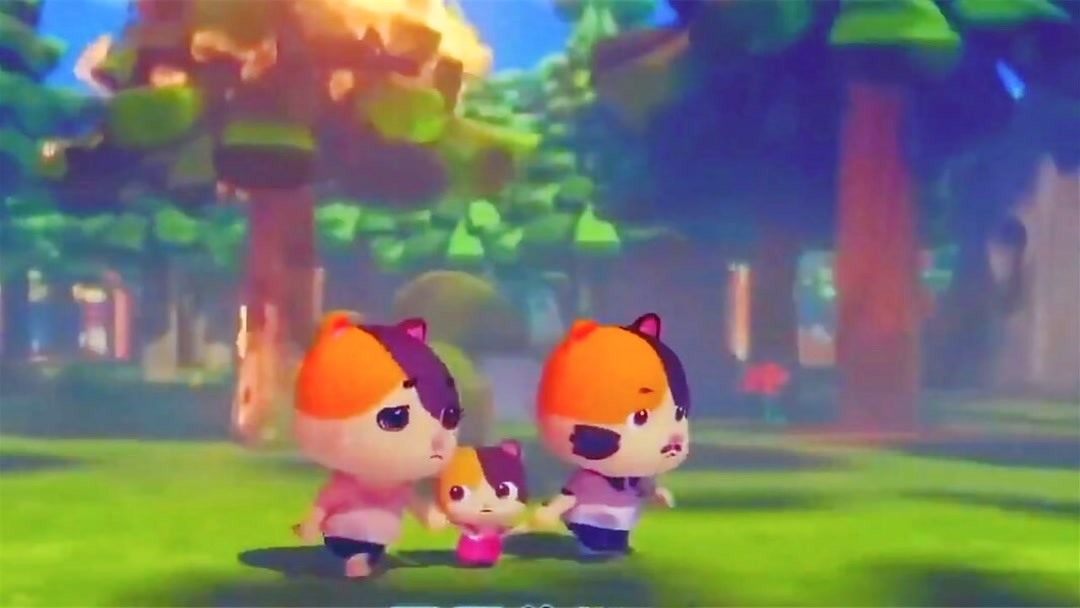 宝宝巴士动画第1季:猫咪一家森林露营遭遇火灾,快来救救他们!