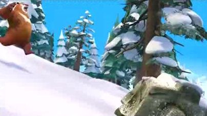 熊大这跨栏百米短跑的动作真标准,跨栏动作也超酷