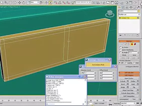 3dmax零基础效果图教程008(客厅建模1-4)