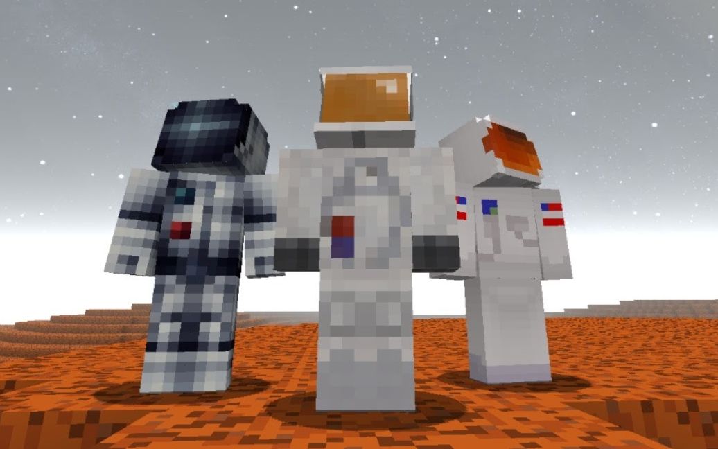 我的世界新版火箭模组,魔哒登月上火星也更加的方便了