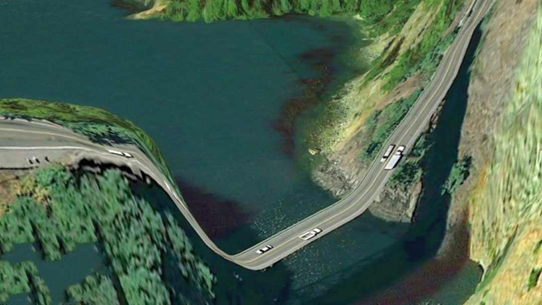 世界上最陡峭公路,被称为陡坡之王,只有老司机敢挑战!