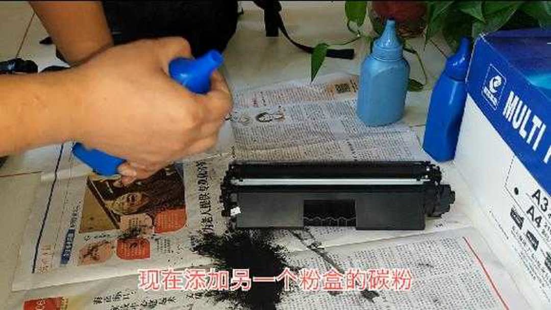 惠普227加粉简单,安装后却显示:耗材余量错误。原来是这里错了!