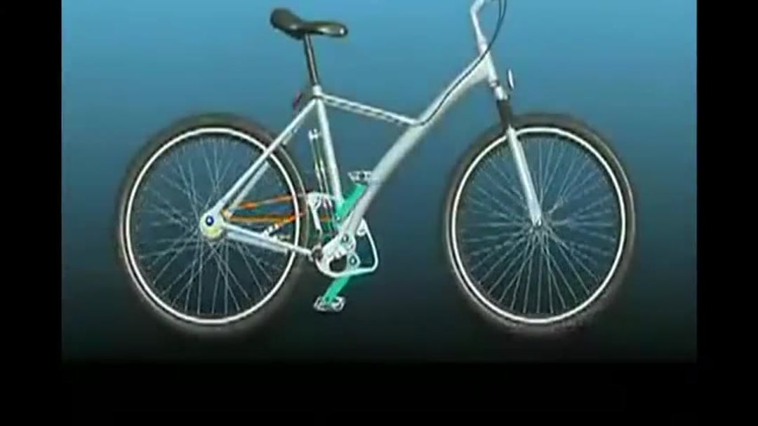 无链自行车工作原理视频