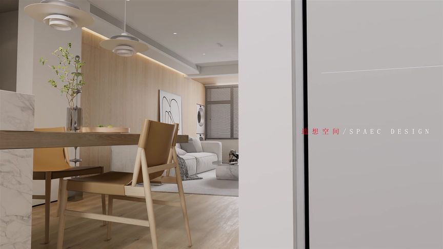 开放式餐厨一体,让生活更加赋予浪漫的气息#设计案例分享