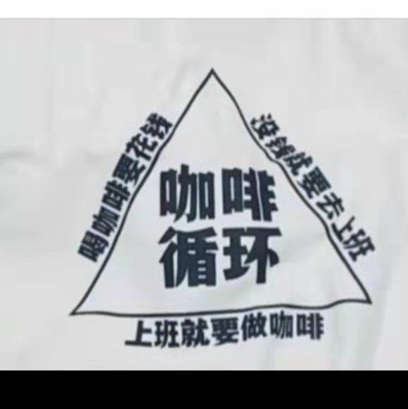 努力打工喝咖啡 