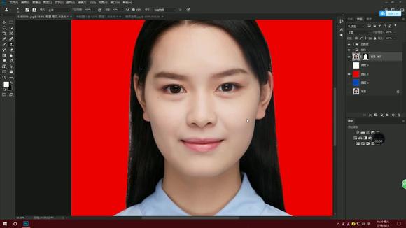 ps证件照人物精修:第4讲,证件照仿制图章4