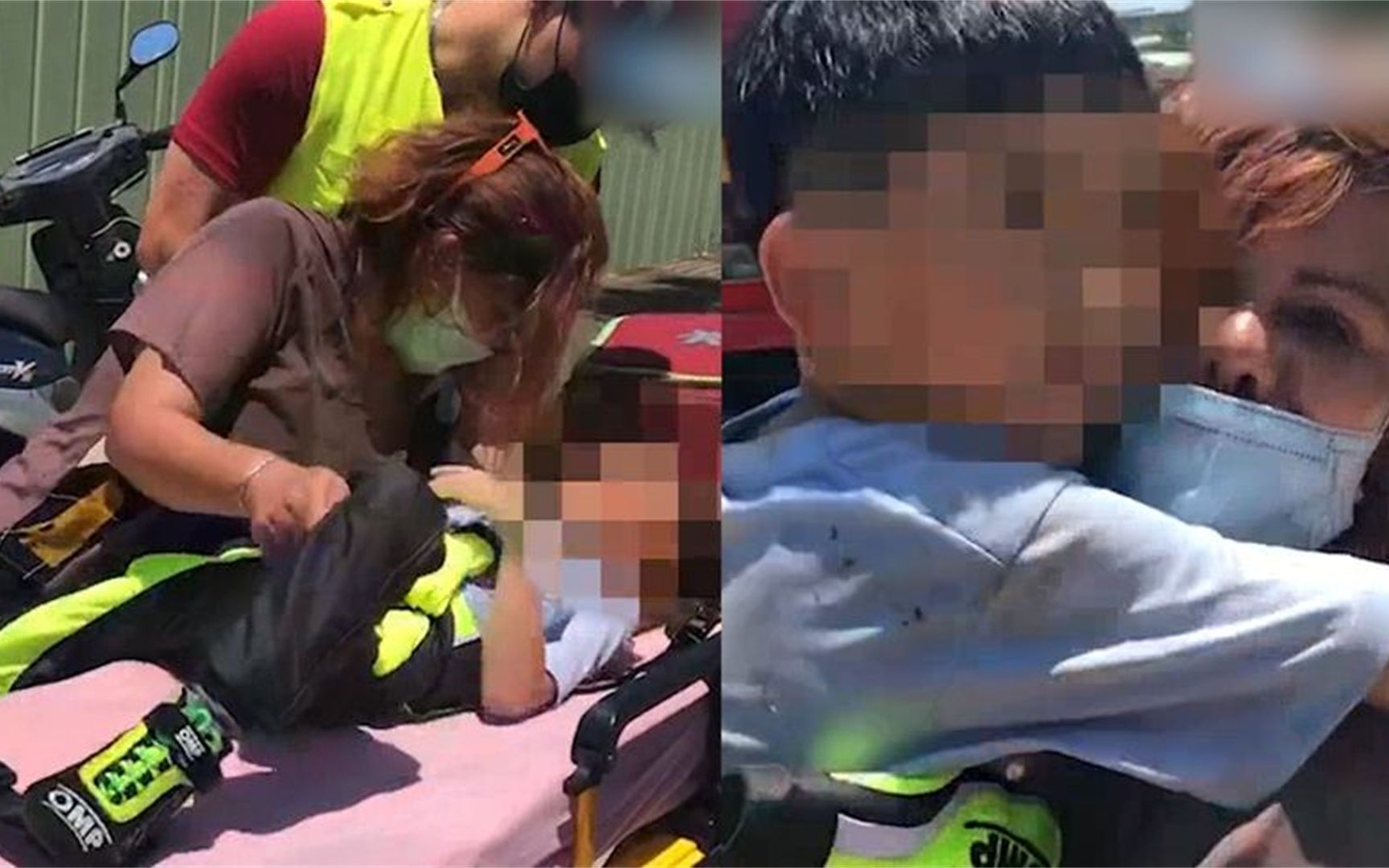 林志颖撞车起火,6岁儿子穿赛车服坐副驾,获救脱困第一句话曝光