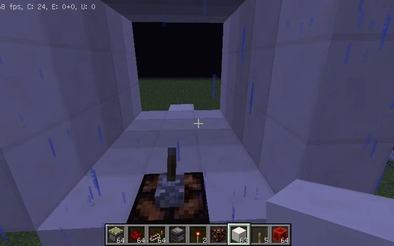 我的世界3*3螺旋门