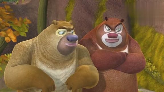 熊出没:森林里的动物们装得真像