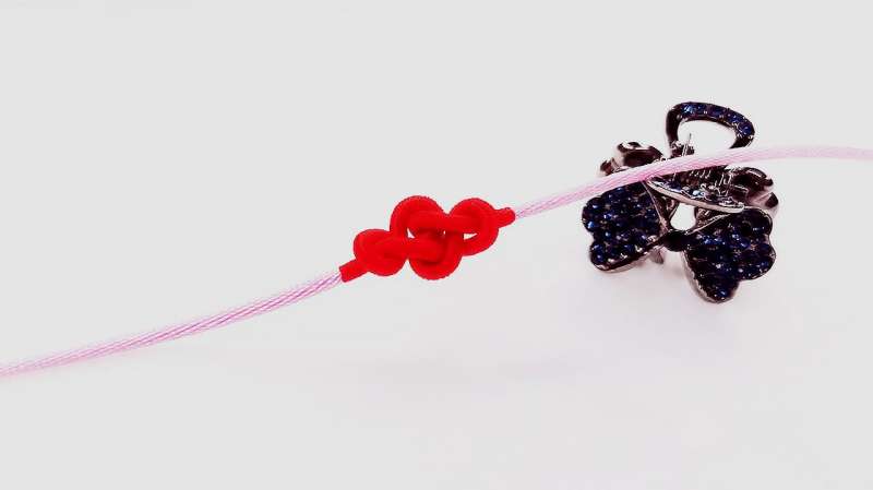 中国结基础结艺之如意结编织方法