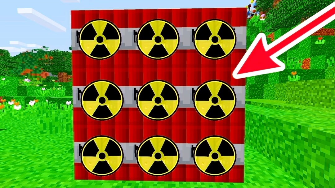 我的世界:同时释放9个超级核弹TNT,显卡爆炸了!