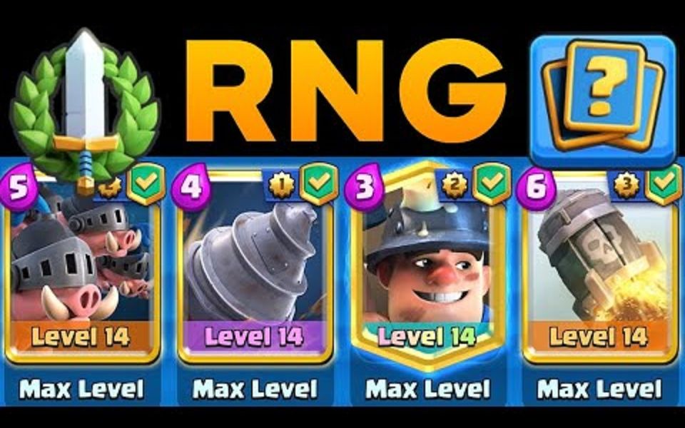 【快看/外挂机翻字幕】试试用随机卡组打经典挑战【皇室战争】【B-...