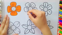教你画花朵简笔画