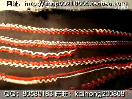 兄弟家用缝纫机双针效果实例